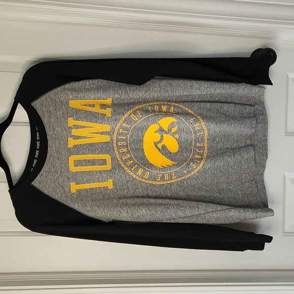 PINK Victoria's Secret | Tops | Iowa Hawkeyes Colorblock | Poshmark